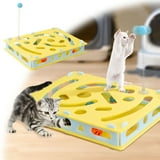 Interactive Cat Enrichment Toy for Indoor Play with Maze Digging Game ...
