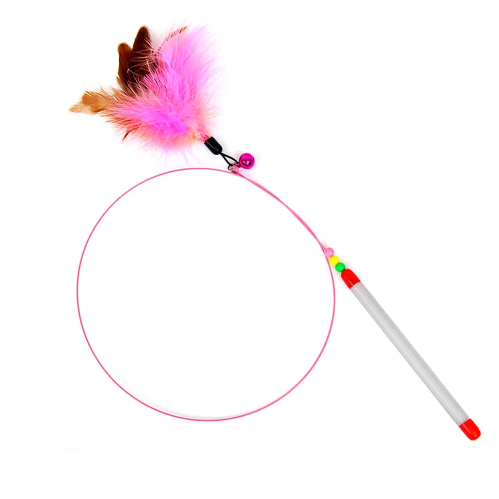 Interactive Cat Teaser Toy Rod for with and Activities - Walmart.com