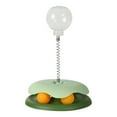 Interactive Cat Teasers Toys Track Globe Rotating Platform Roller ...