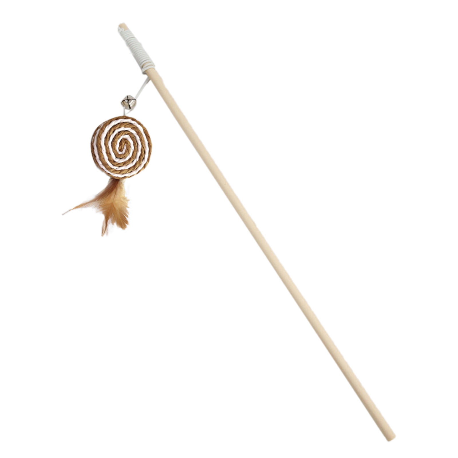 Interactive Cat Teasers Wooden Wand Toys for with Your Feline - Pet ...