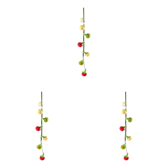 Interactive Cat Toy with Catnip, Squeaky Persimmons & Tomatoes Shapes ...