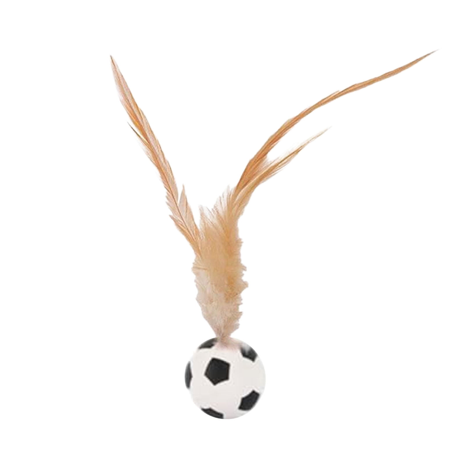 Interactive Cat Toy with Feathers and Mini Basketball for Indoor ...