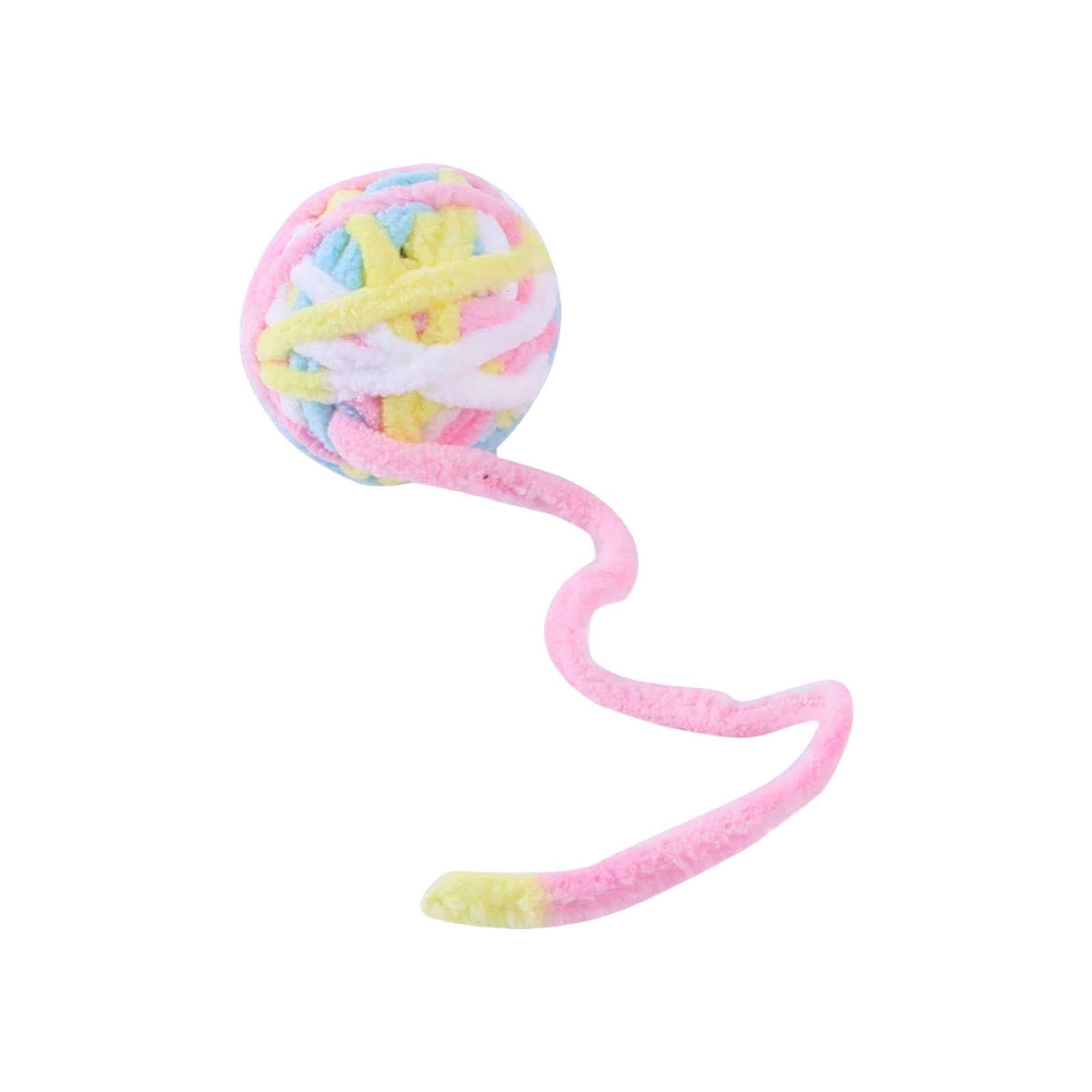 Interactive Cat Toy with Ropes and Yarn for Indoor Play Exercise ...