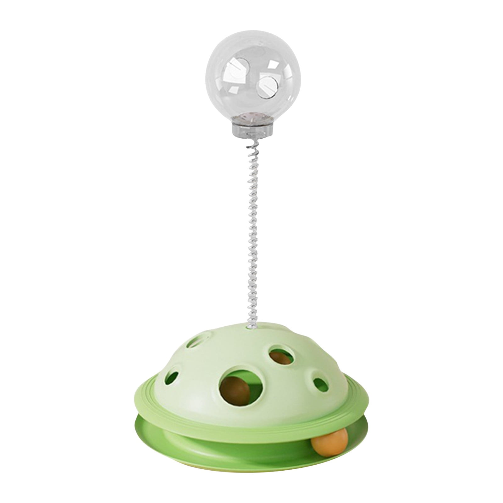 Interactive Cat Toy with Spring and Ball for Indoor Play, Stimulating ...