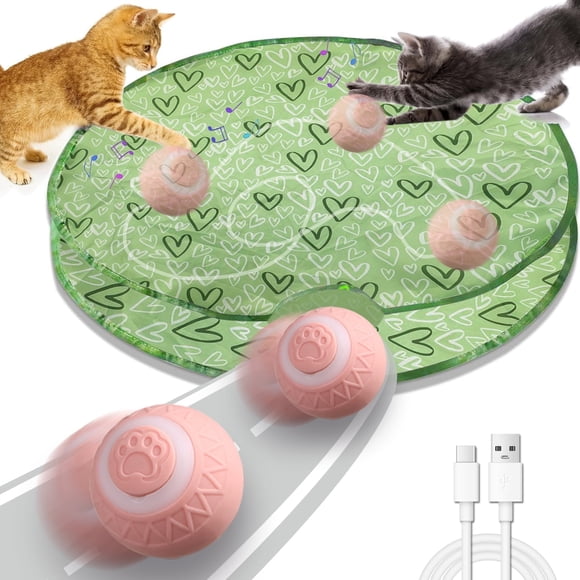 Fuzzy Cat Balls