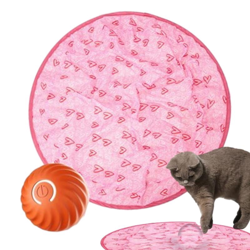 Interactive Cat Toys Electric Motion Undercover Moving Bouncing Rolling ...