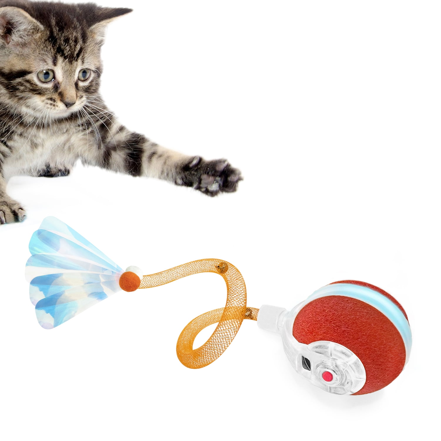 Interactive Cat Toys for Indoor Cats,The 3rd Generation Agile Moving ...
