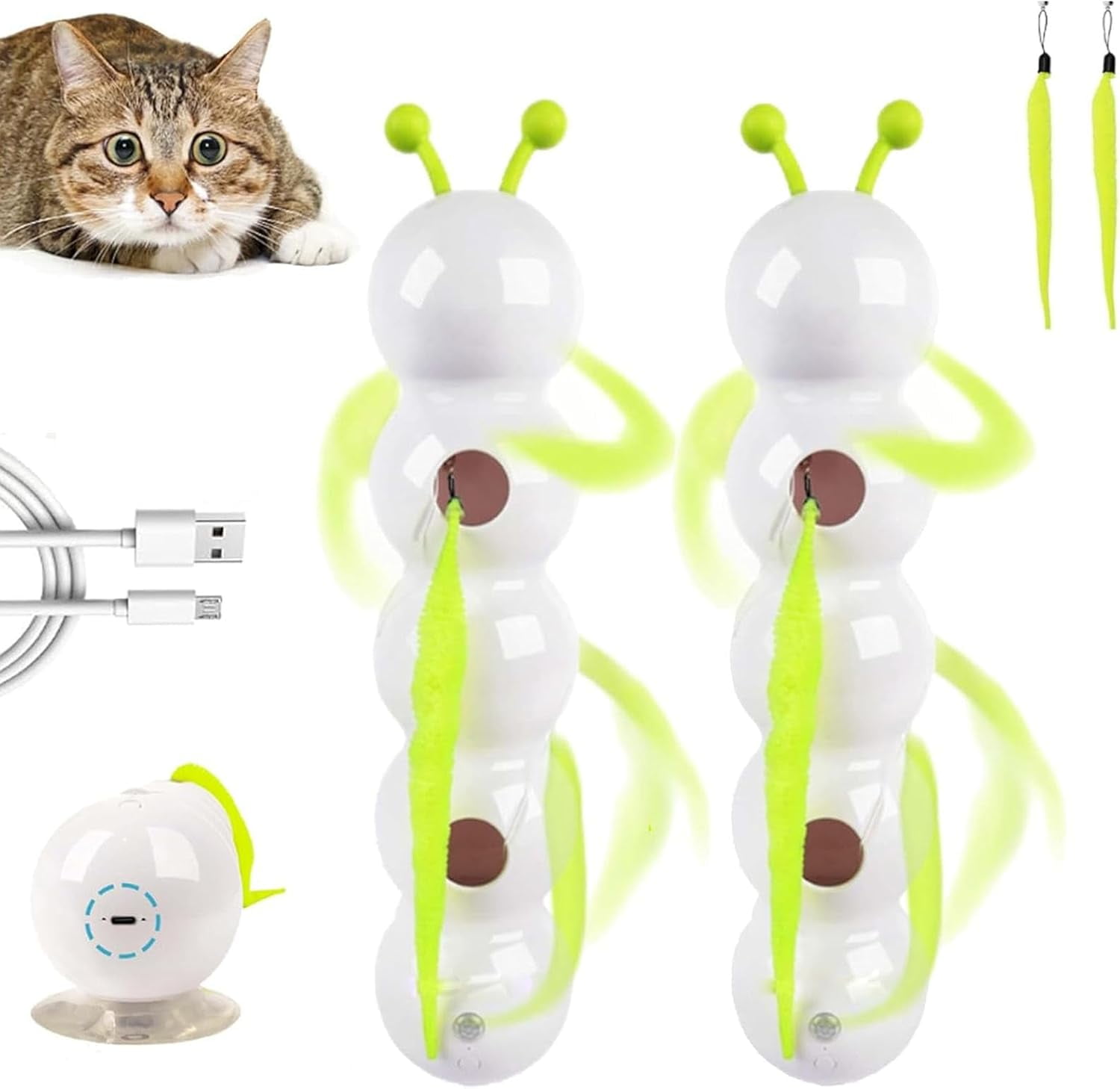 Interactive Cat Toys Motion Activated, Caterpillar Interactive Cat Toy ...