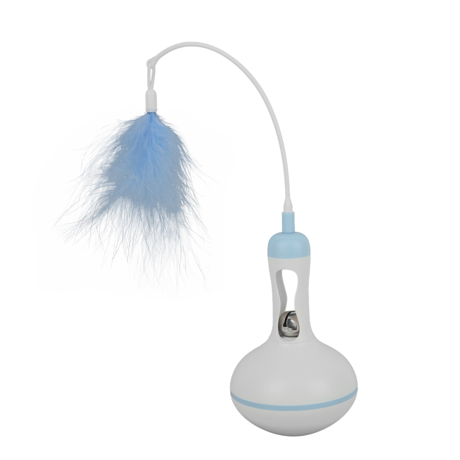 Interactive Cat Treat Dispenser Toy, Roly Poly Leakage Food Toy with ...