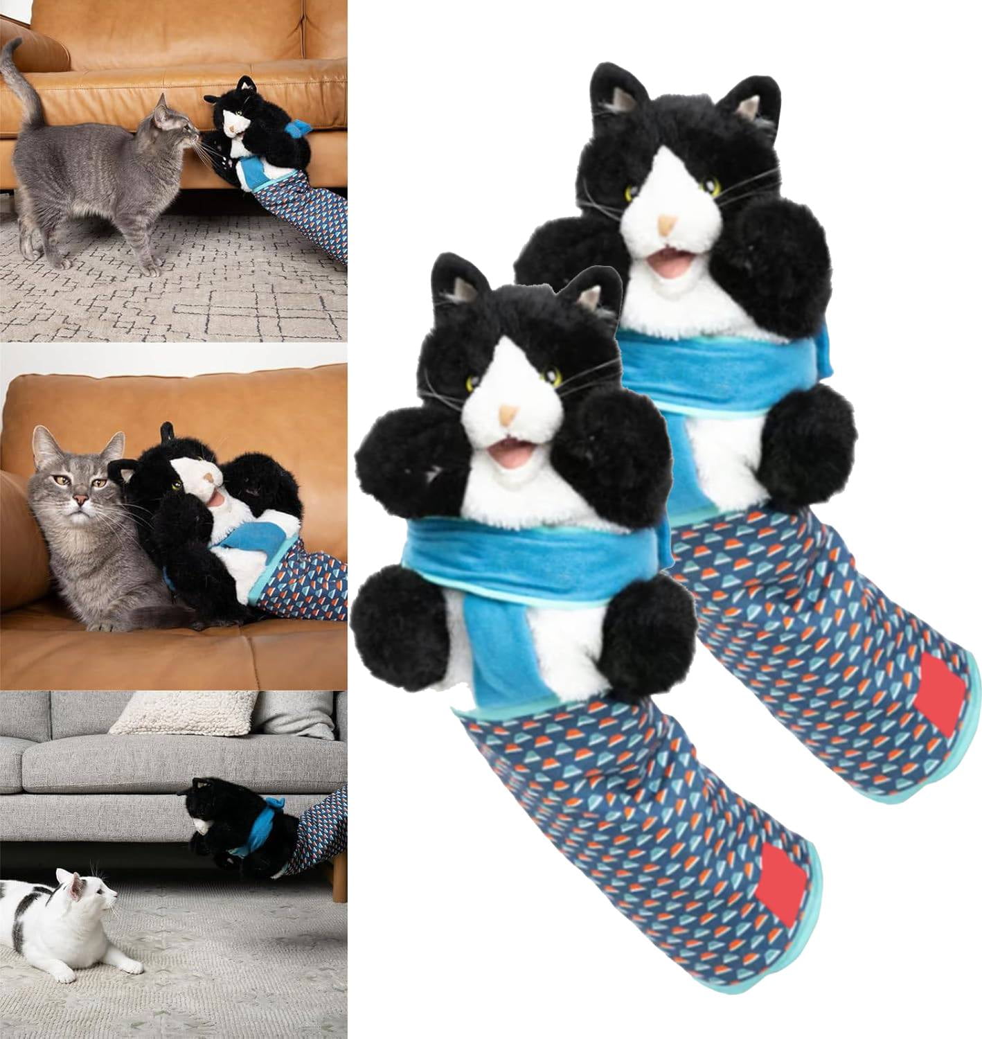 Interactive Cat Wrestling Hand Puppet Cat Wrestle Toy Puppet Cats Hand ...