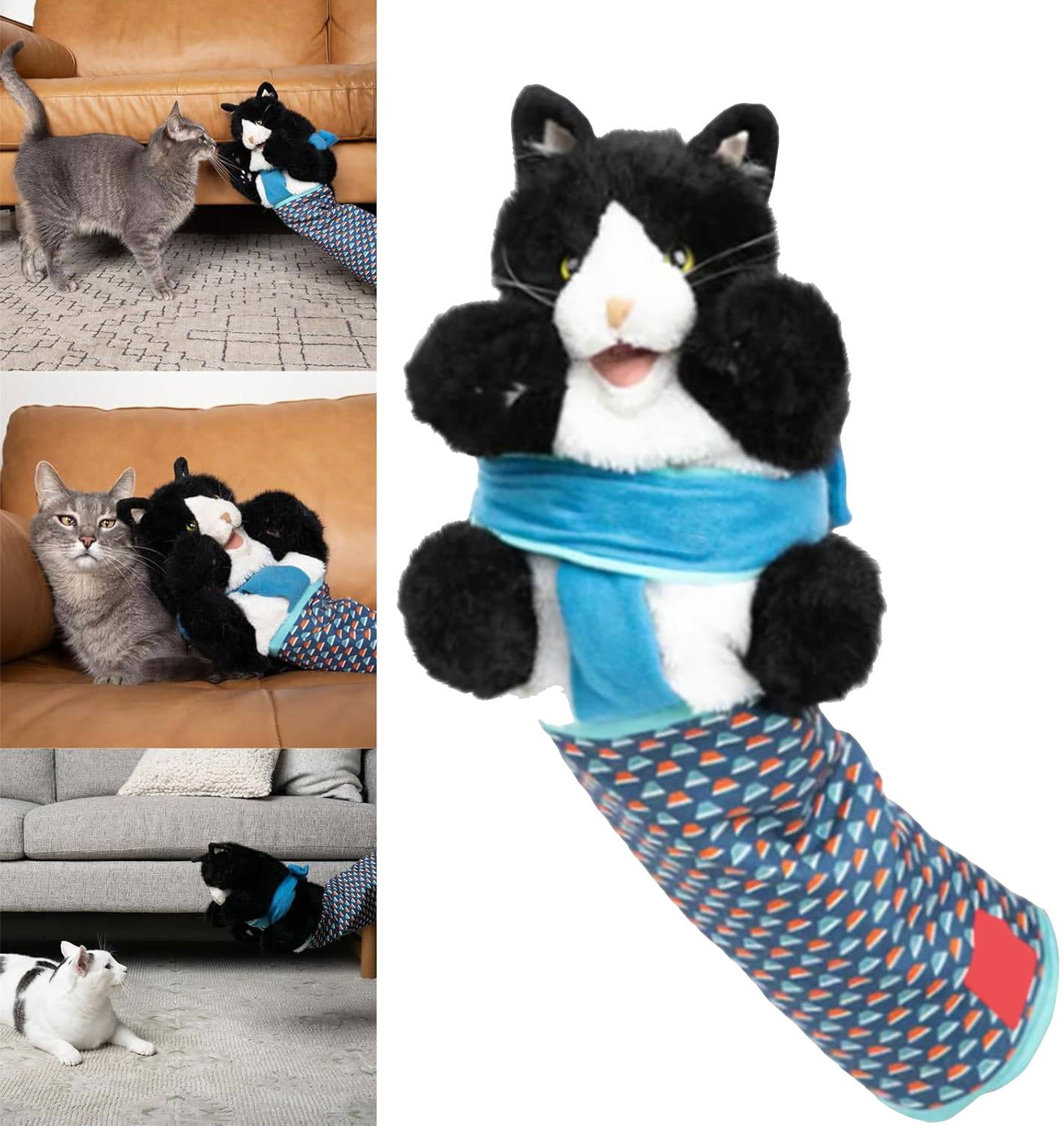 Cats Puppet Wrestler Cat Hand Puppet Finger Puppets Wrestling Toys 1Pc ...