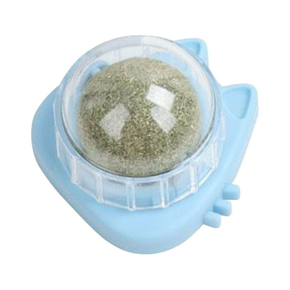 Interactive Catnip Snack Ball Toy with Rotating Motion for Dental ...