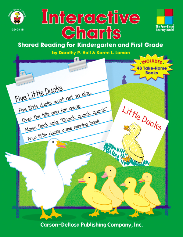 Interactive Charts, Grades K - 1 : Shared Reading for Kindergarten and ...