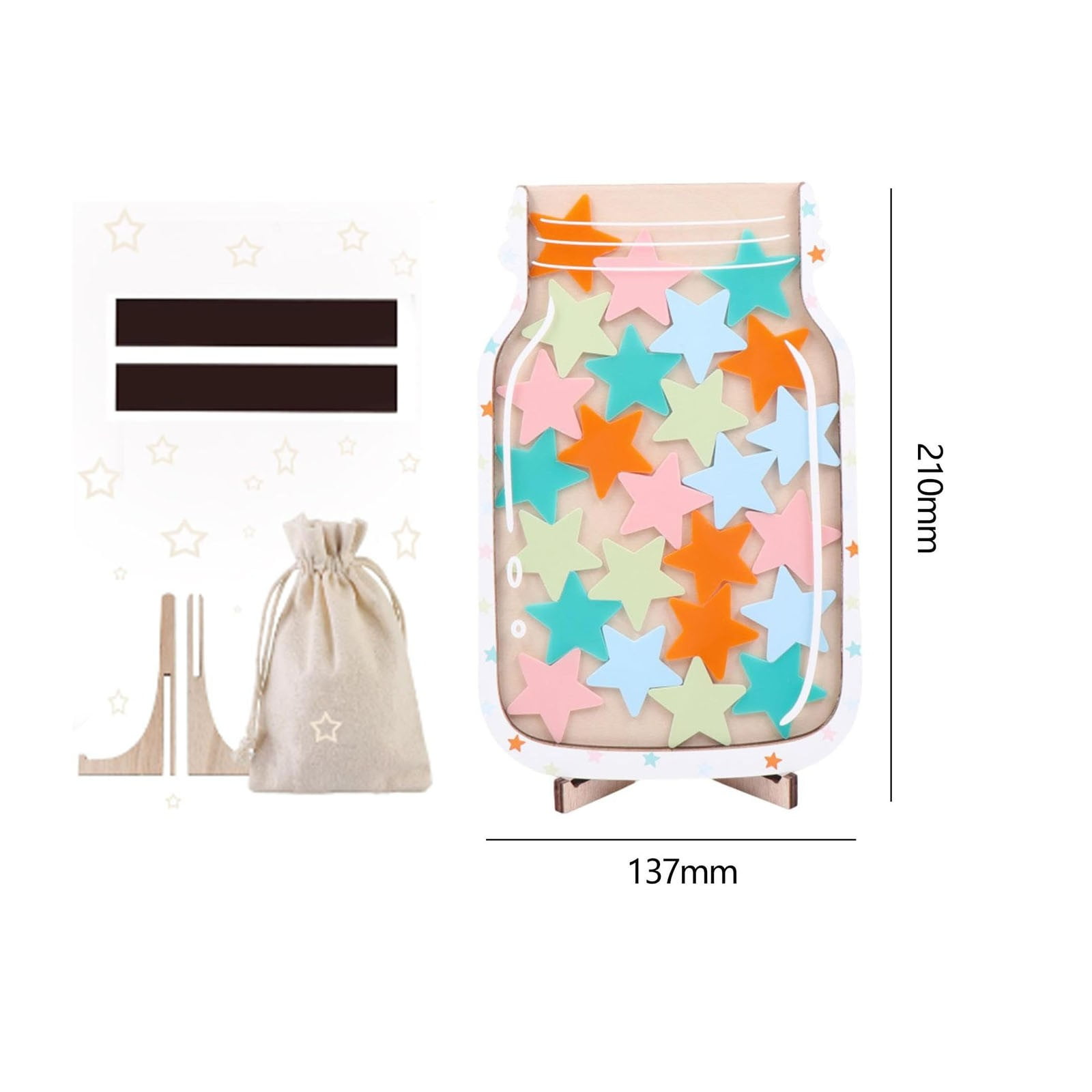 Interactive Charts, Magnetic Rewards Glass for Kids Classroom Star ...