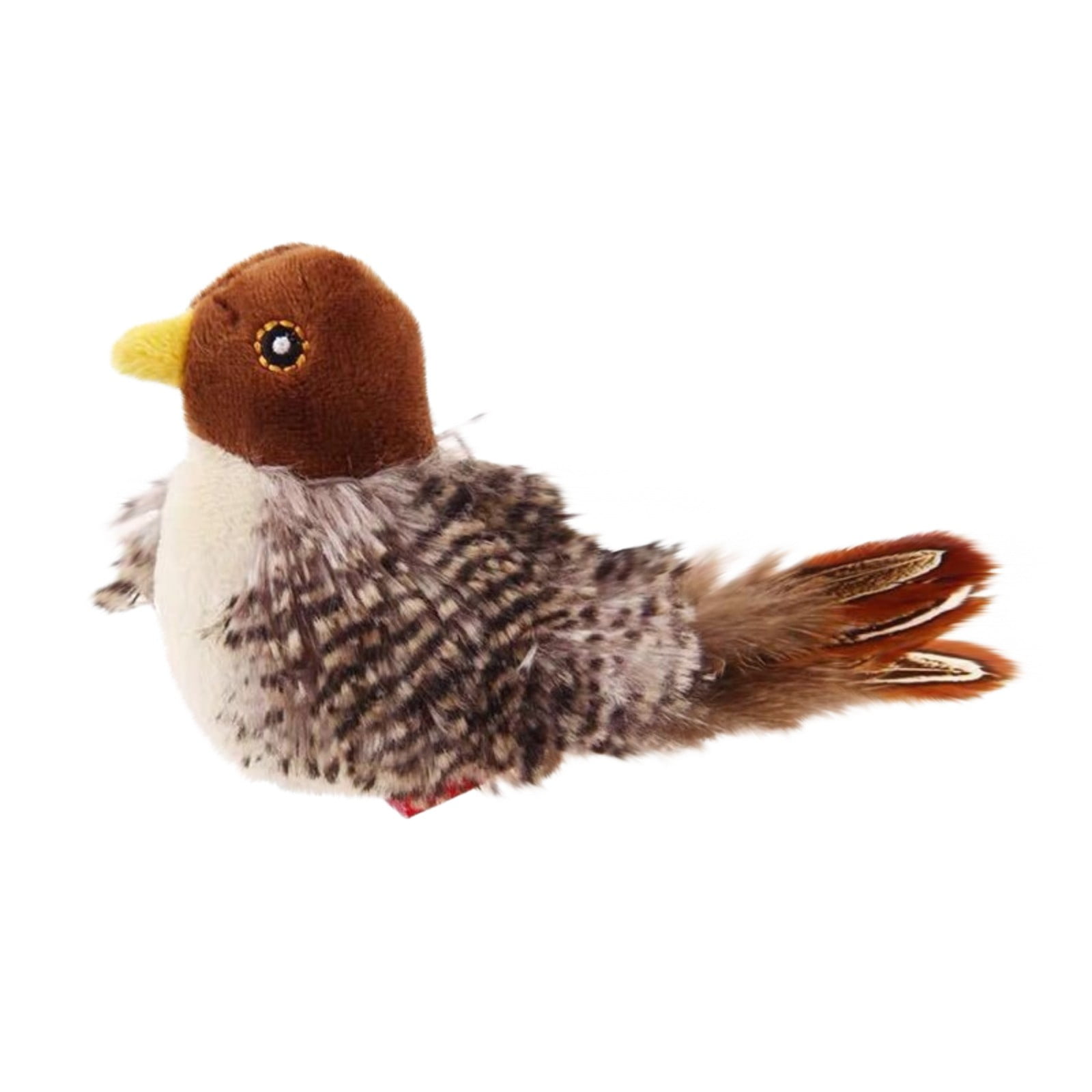 Interactive Chirping Bird Cat Toy, Motion Activated Feather Tail Kitten ...