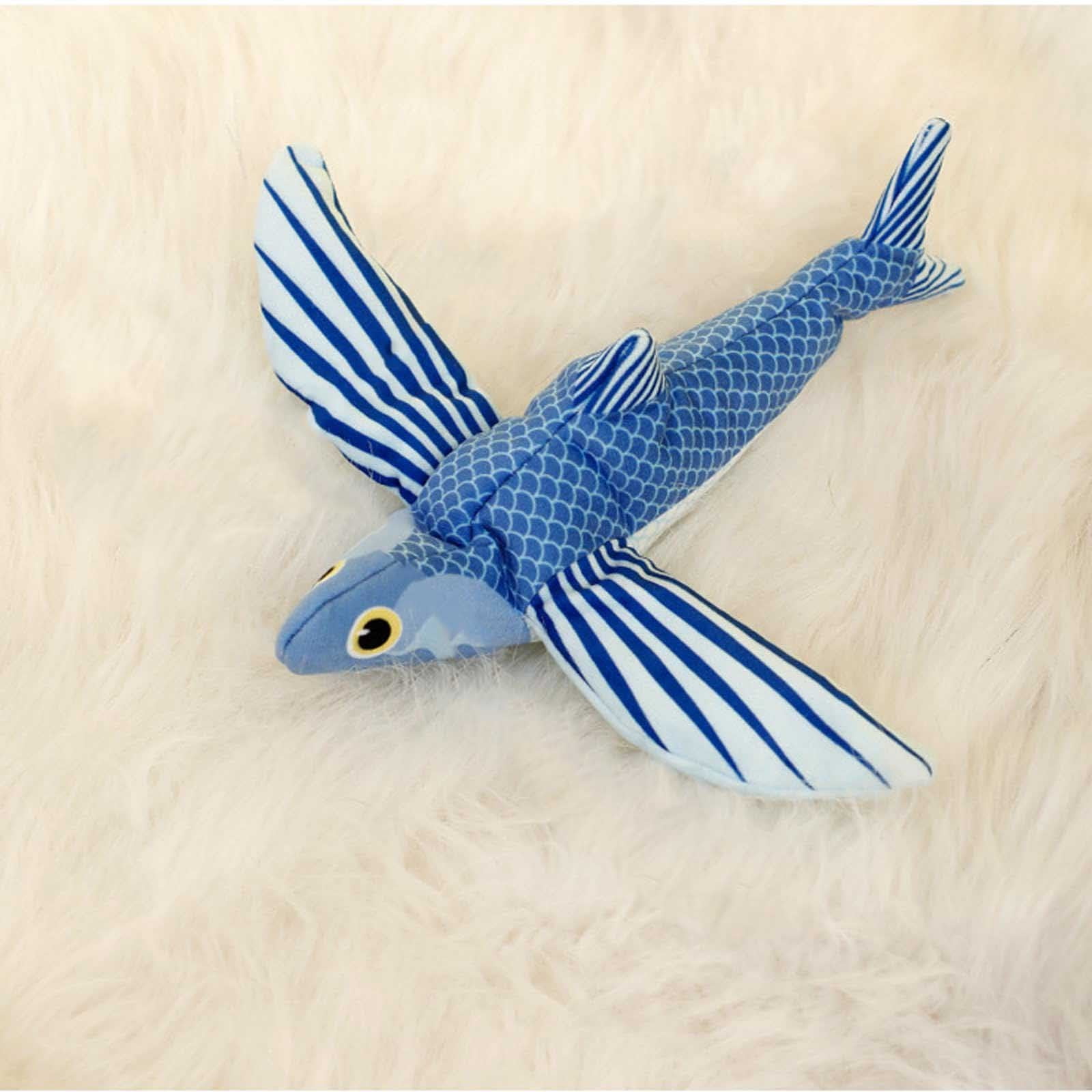 Upgraded Cat Toys Interactive Chirping Flapping Bird Cat Toy USB ...