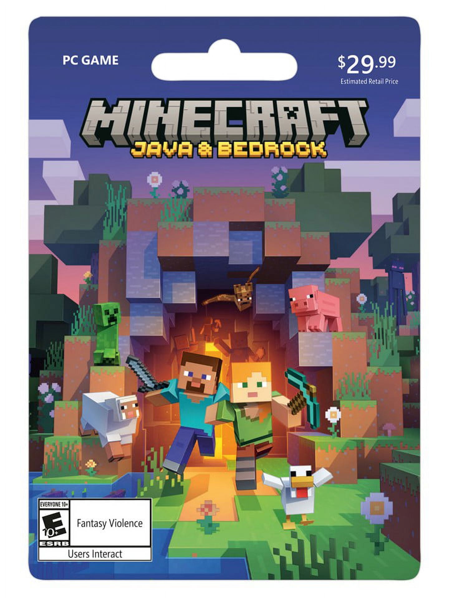 Minecraft java edition on ps4 store