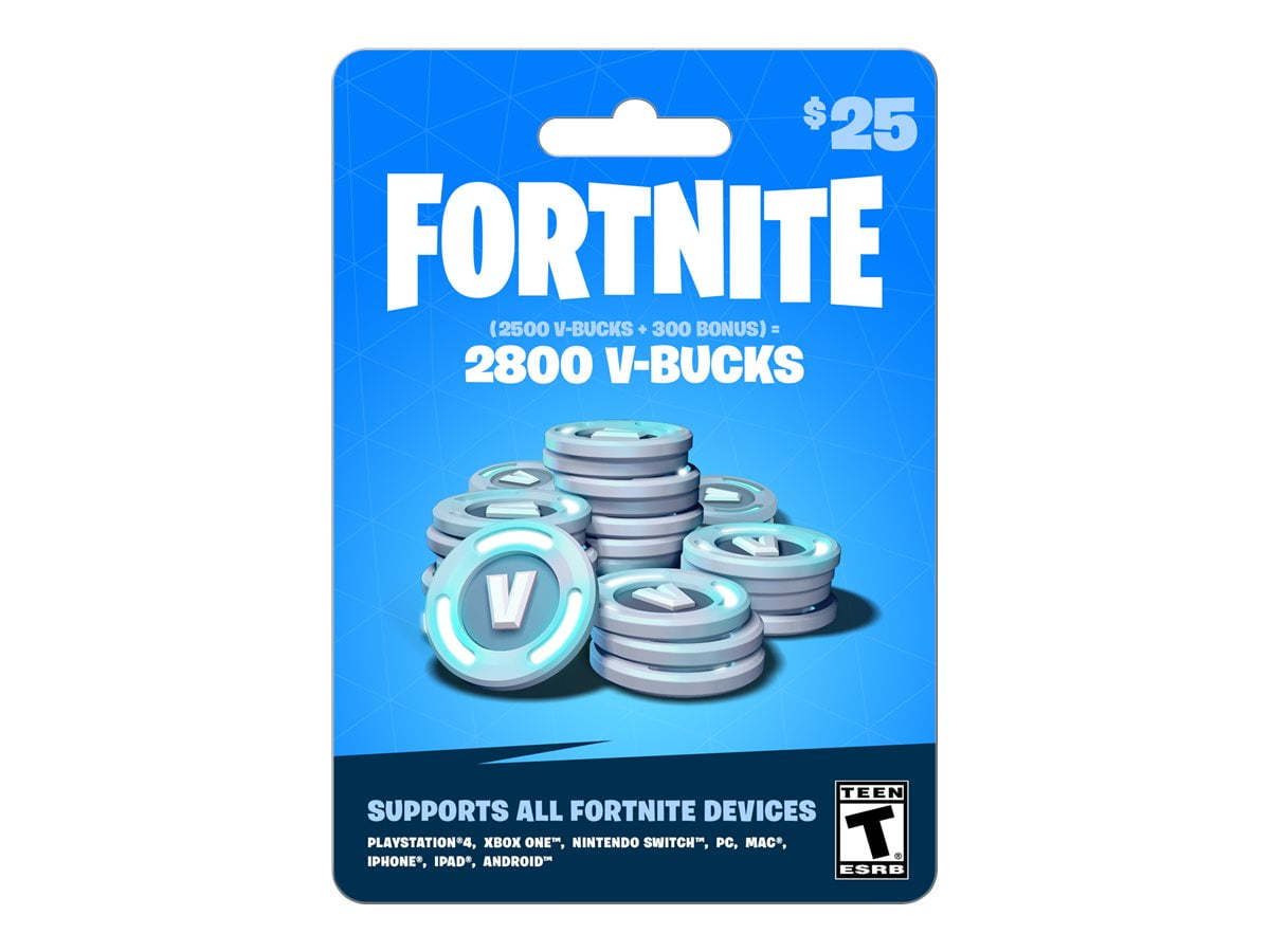 Interactive Commicat Fortnite 2800 Vbucks - Walmart Business Supplies