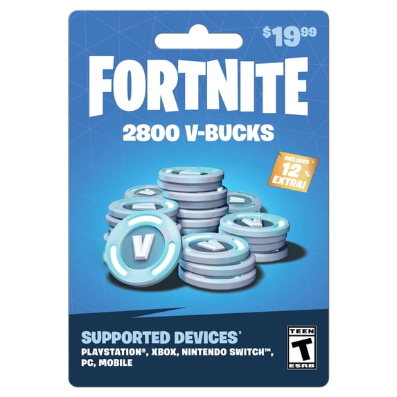 Interactive Commicat Gearbox Fortnite V-bucks Wmt D82 $19.99 - Walmart.com
