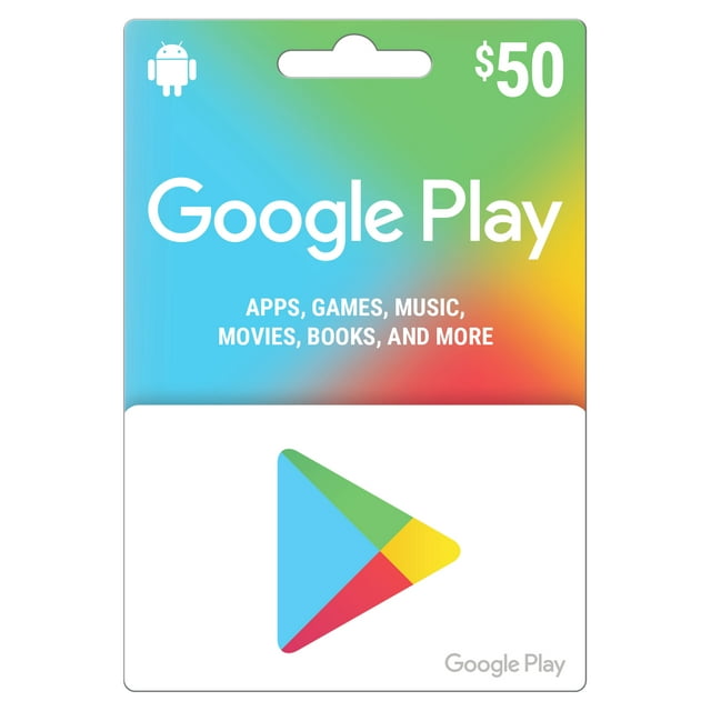 Free Shipping! Interactive Commicat Google Play $50 - Walmart.com