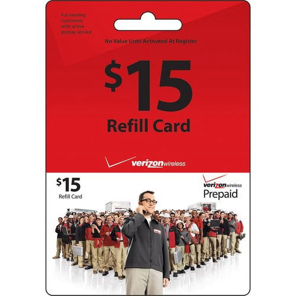 Interactive Commicat Verizon $15 Card - Walmart Business Supplies