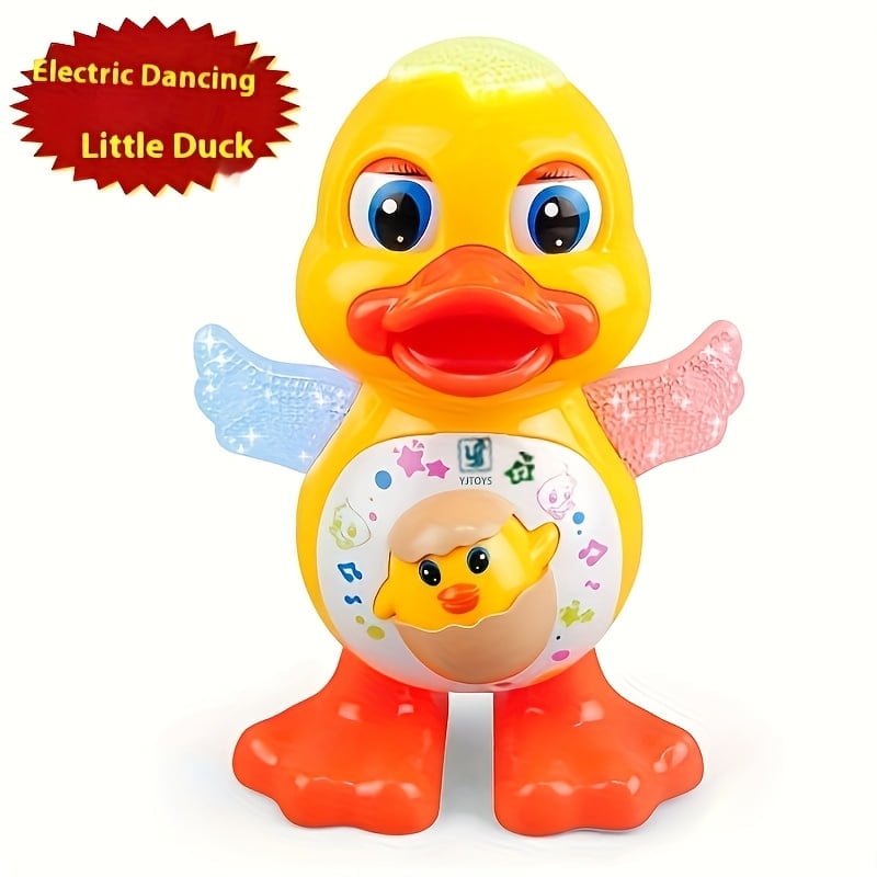 [Interactive Dancing Duck Toy for Toddlers | Music & Light-Up Cartoon ...