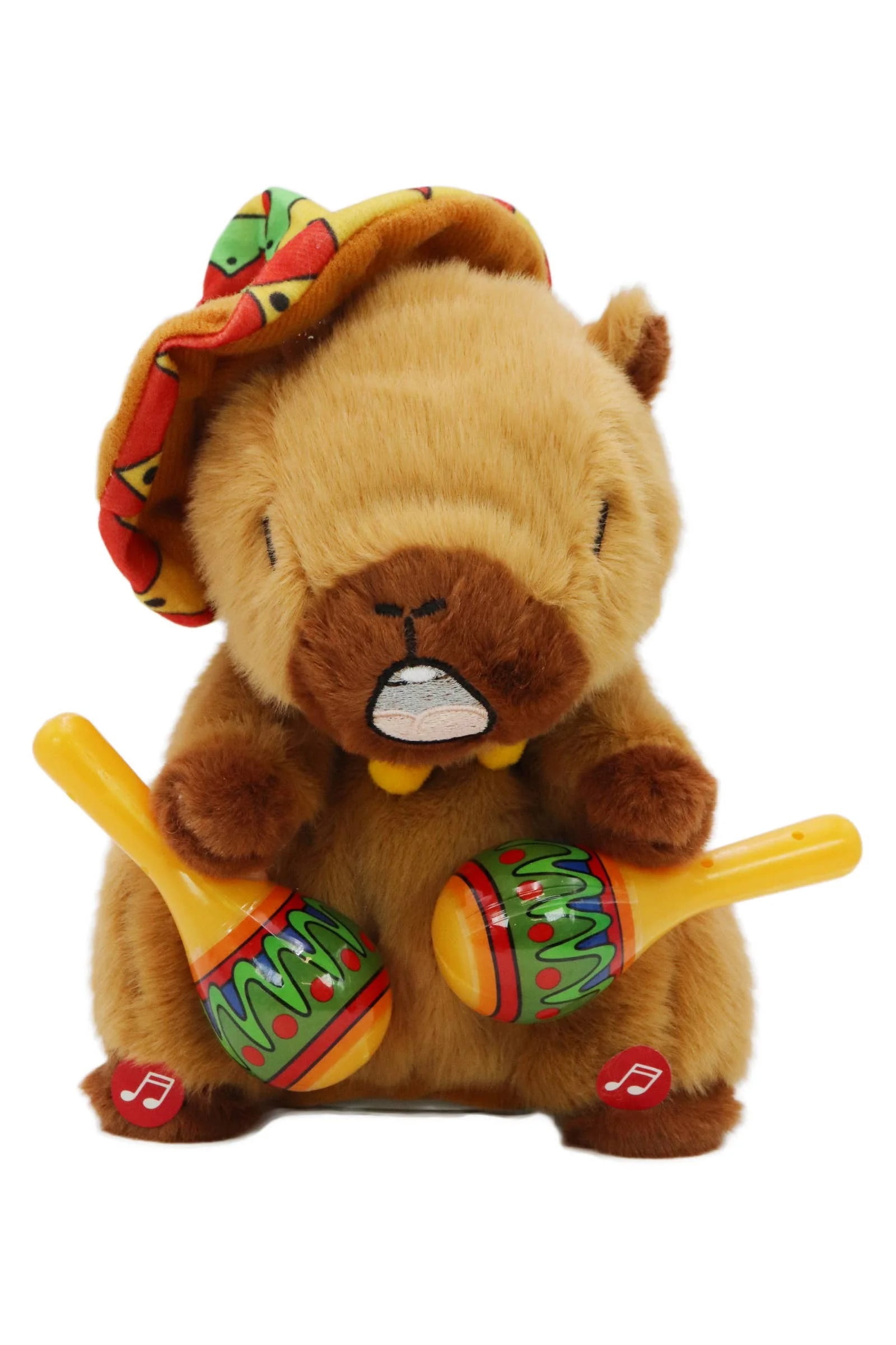 Interactive Dancing and Talking Plush Capybara Toys with Recording and ...