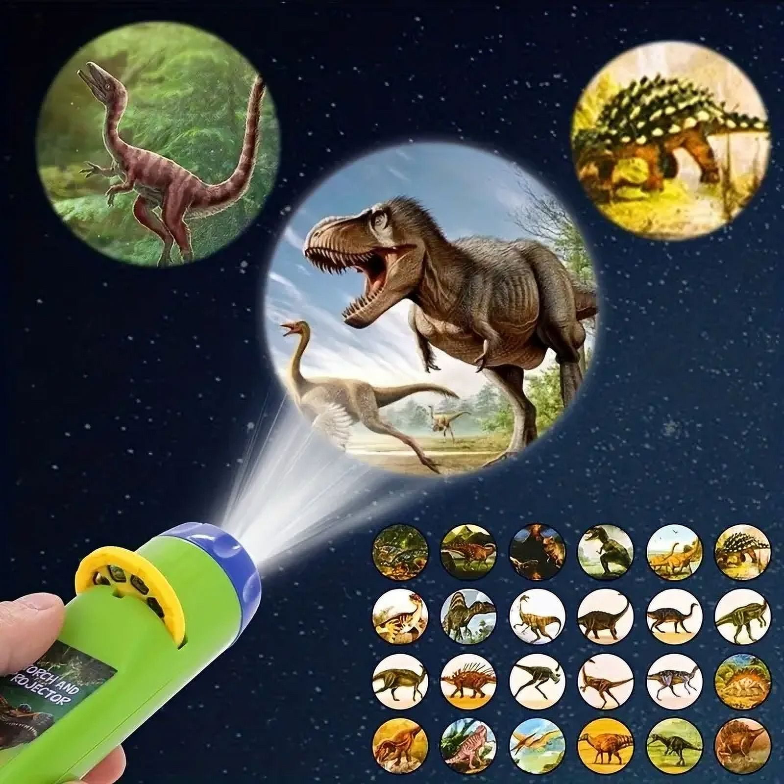 Interactive Dinosaur Projector Torch Light: A Fun & Educational Gift ...