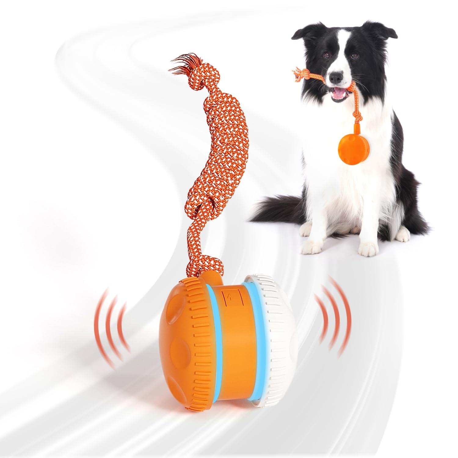Interactive Dog Ball, Random Path Electric Automatic Moving and Rolling ...