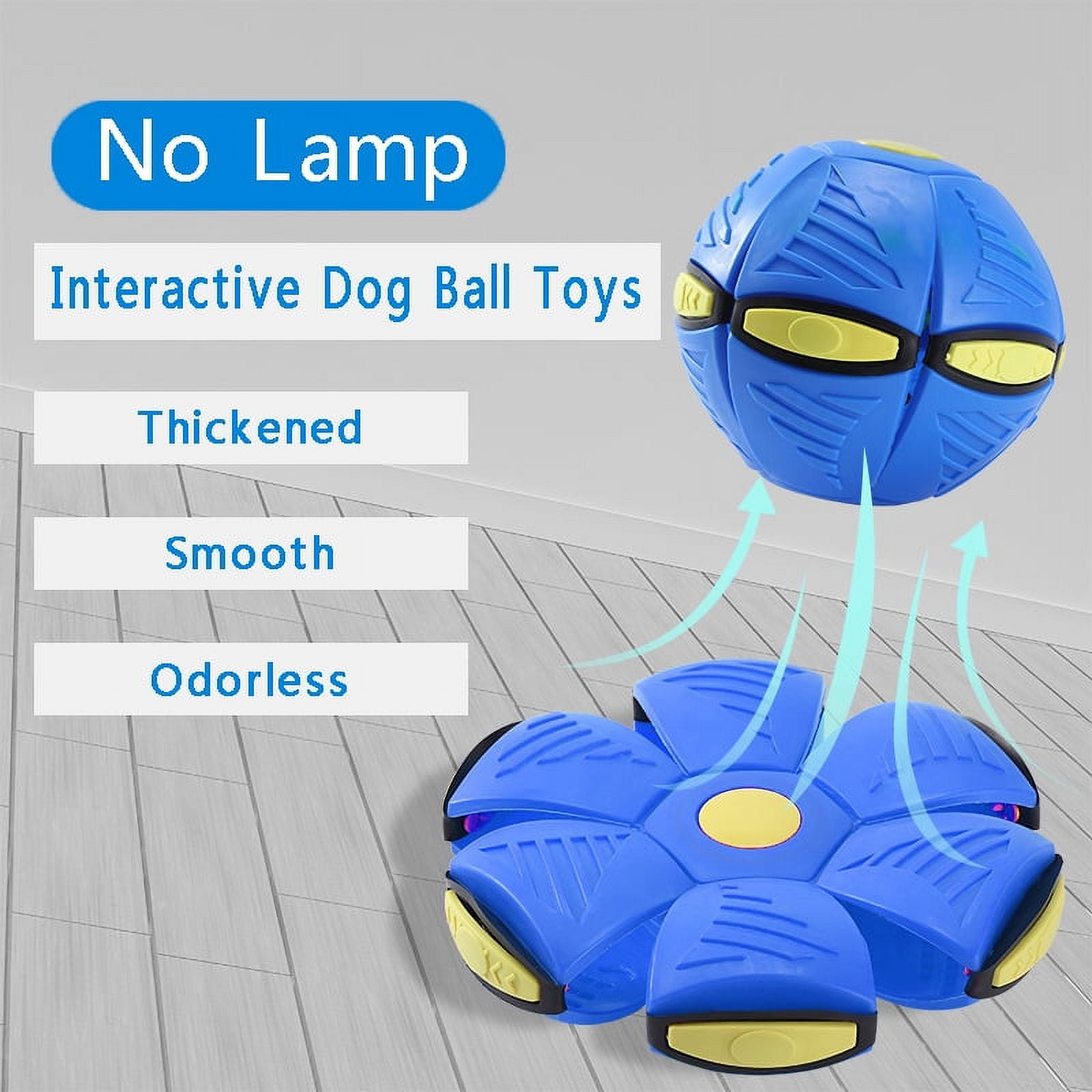 Interactive Dog Ball Toys, Pet Magic Rolling Ball, Magic Flying Saucer ...
