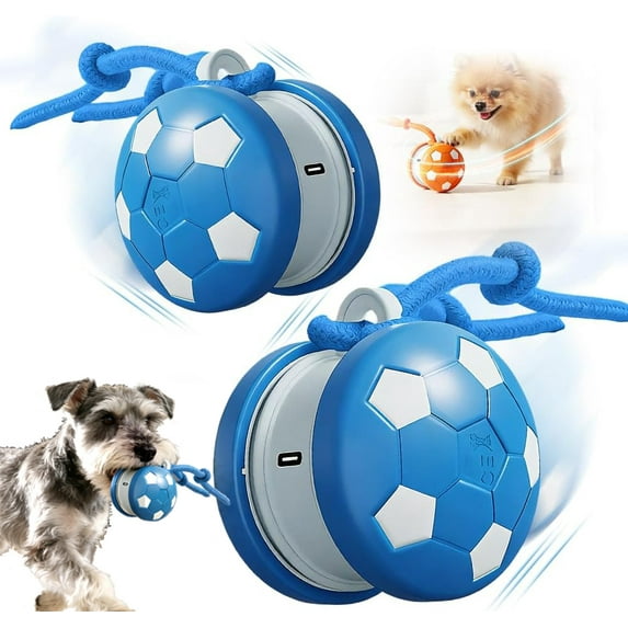 Interactive Dog Balls, Electric Moving and Rolling Enrichment Dogs Ball ...