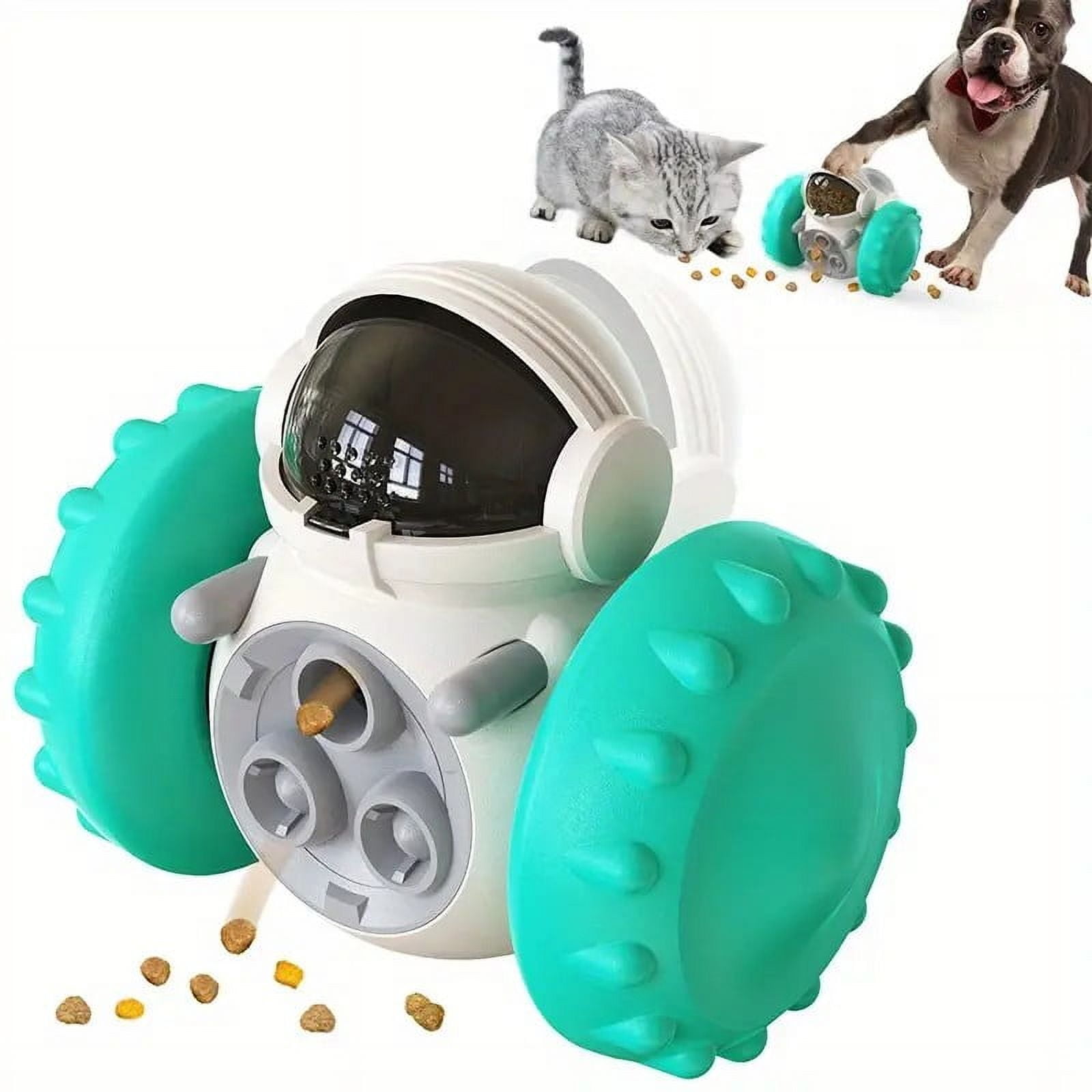 Interactive Dog Puzzle Toy - No Battery Treat Dispenser for Small to ...