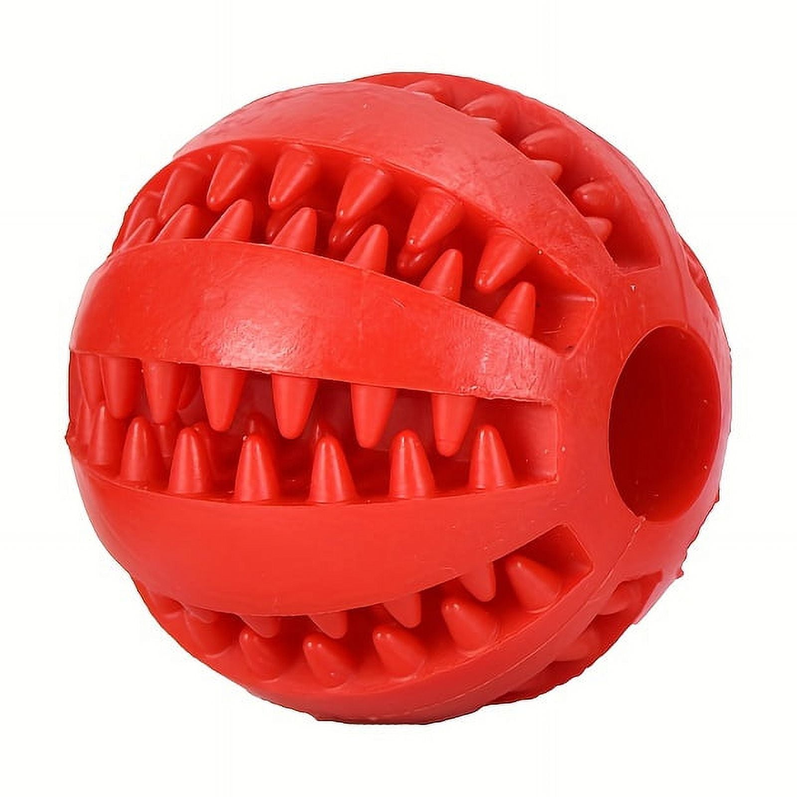 Interactive Dog Toy - Food Dispensing Ball for Chewing and Molar Health ...