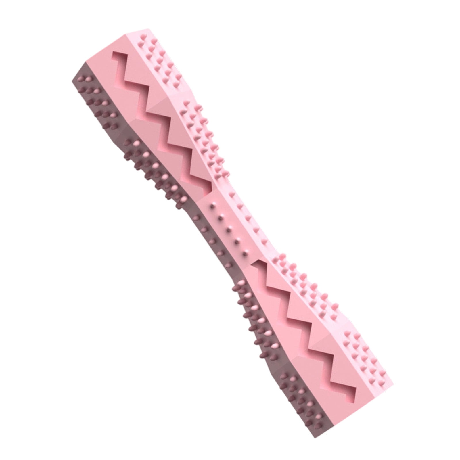Interactive Dog Toy Rubber Chew Bone Promotes Teeth Hygiene Teeth ...