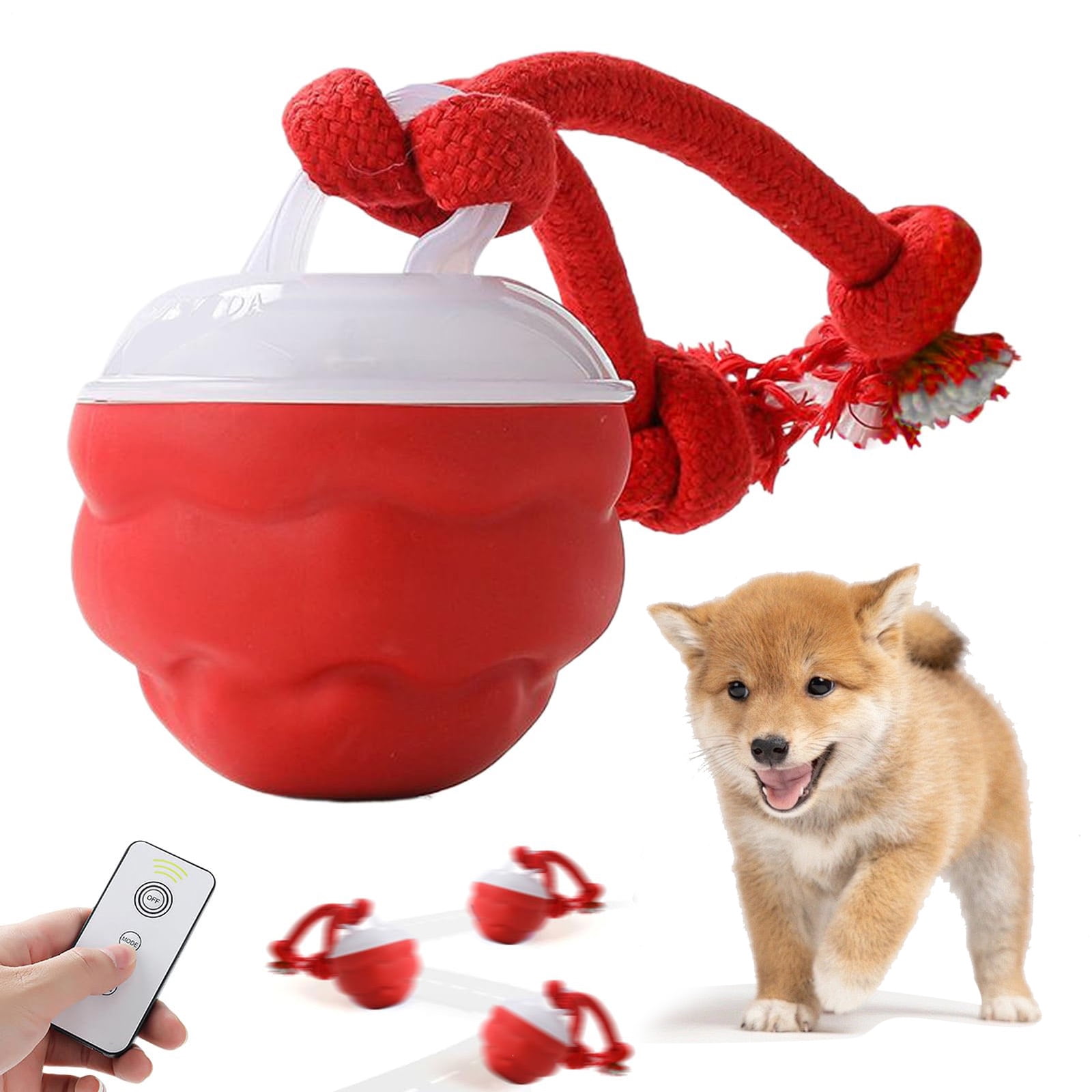 Interactive Dog Toys, 2025 Newly Upgraded Motion Activated Ball for ...