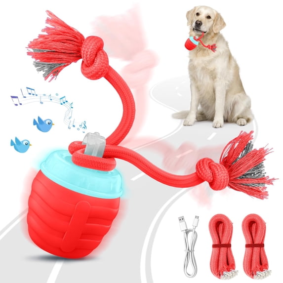 Interactive Dog Toys - 2026 Upgraded Motion Activated Balls for Medium ...