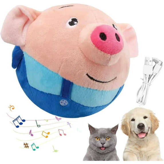 Interactive Dog Toys, Active Moving Pet Plush Toy, 2026 Upgraded ...