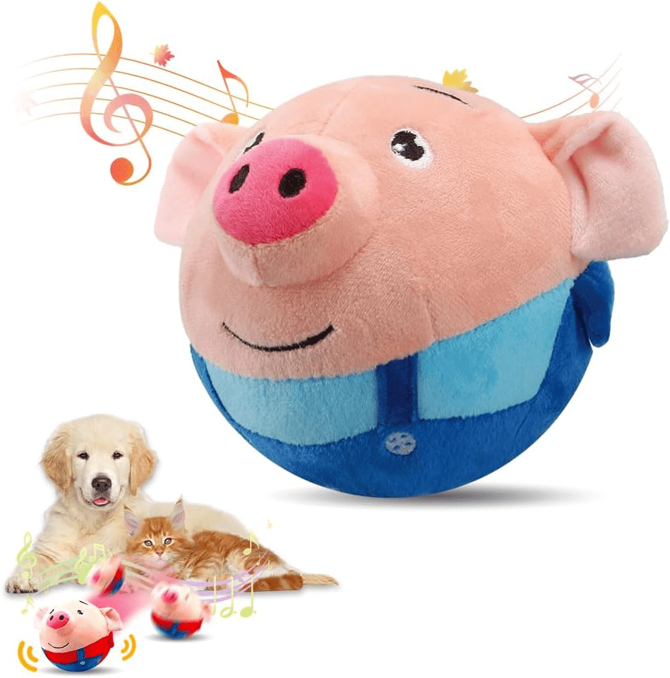 Interactive Dog Toys, Active Moving Pet Plush Toy, 2026 Upgraded Remote ...