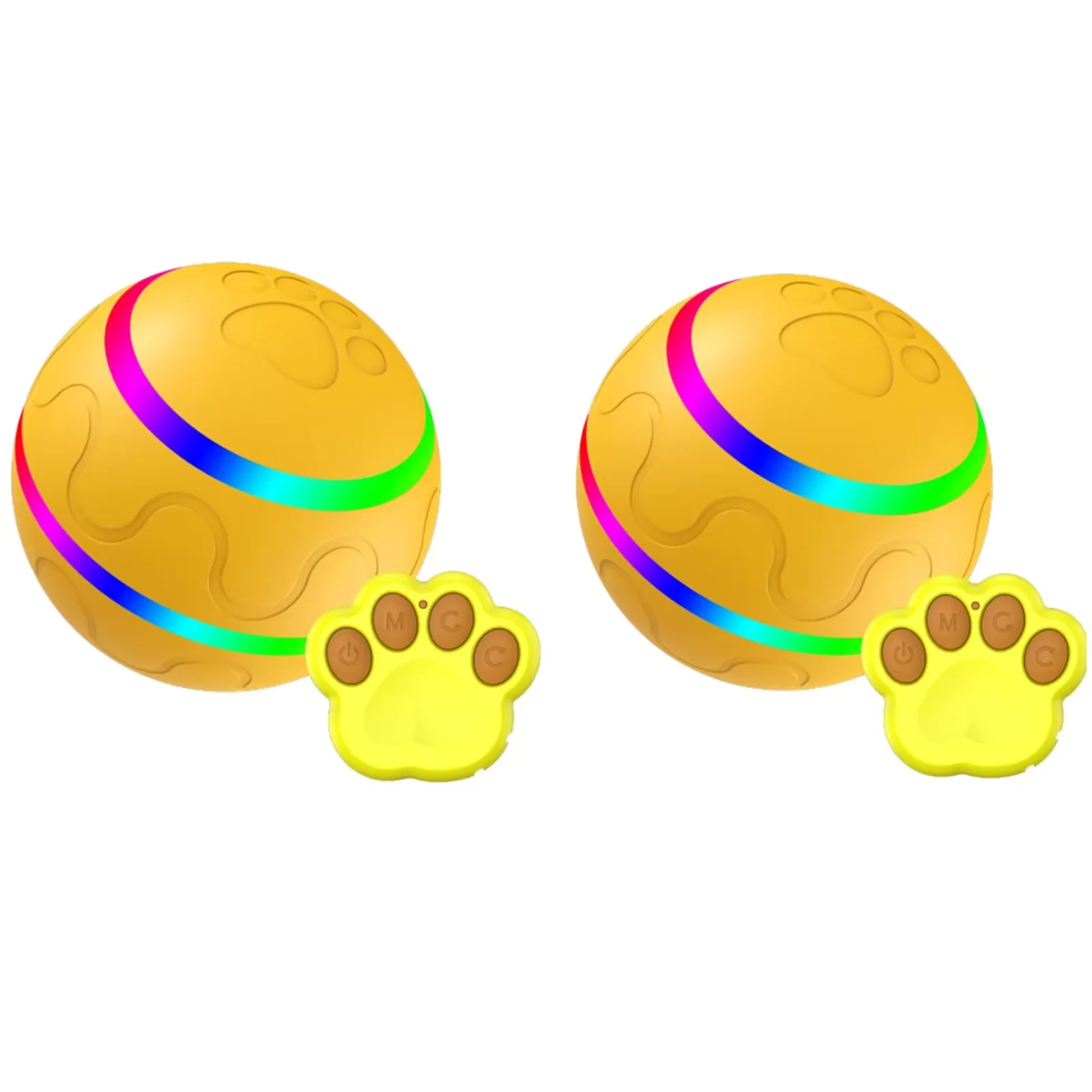 Interactive Dog Toys Ball with Remote Control, Active Rolling Ball for ...