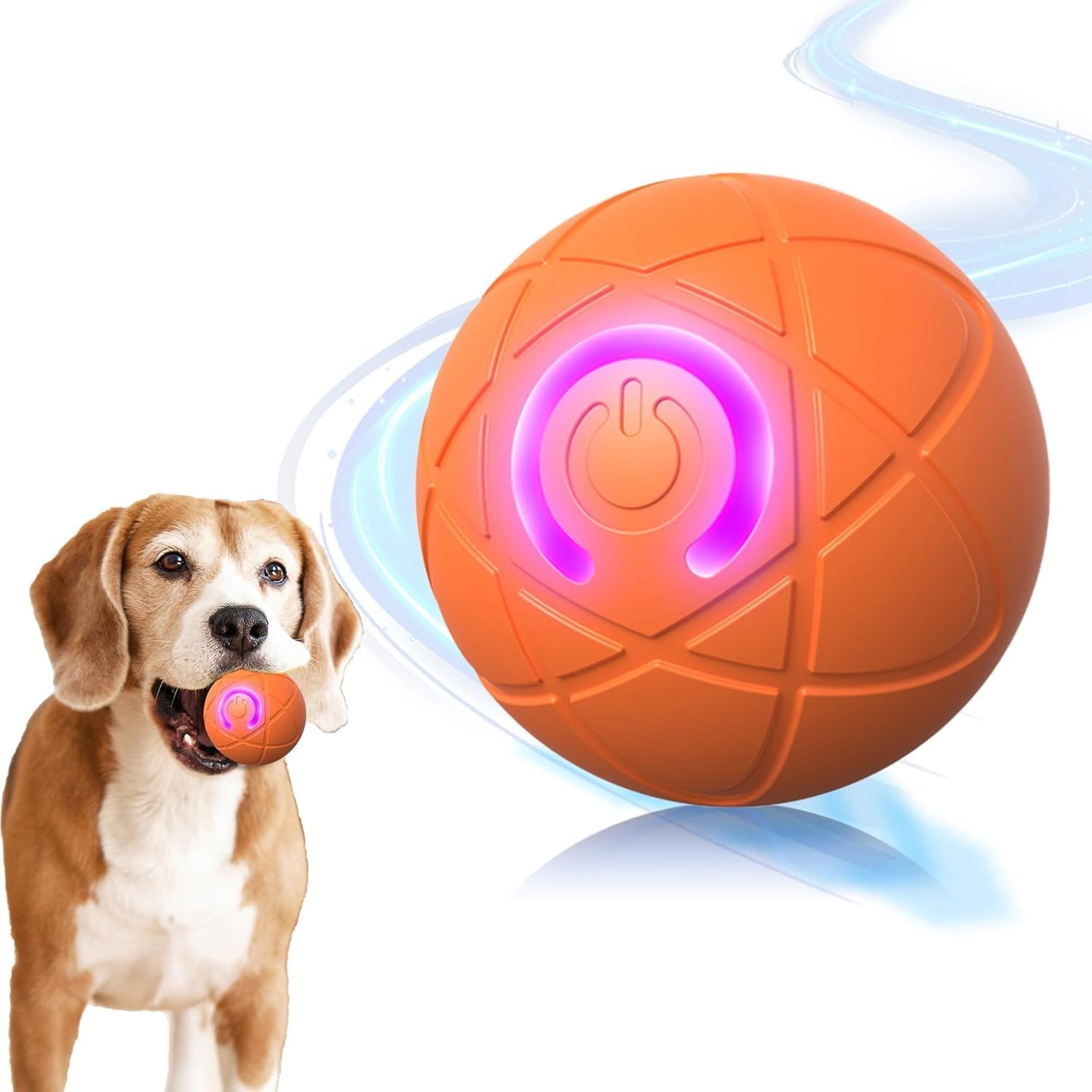 Interactive Dog Toys Balls with Automatic Rolling, Smart Jumping ...