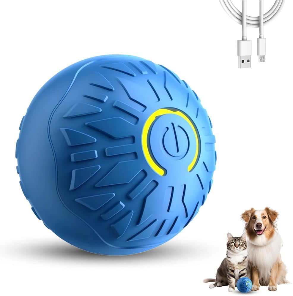 Interactive Dog Toys Dog Balls, Automatic Rolling Shaky Vibrating Ball ...