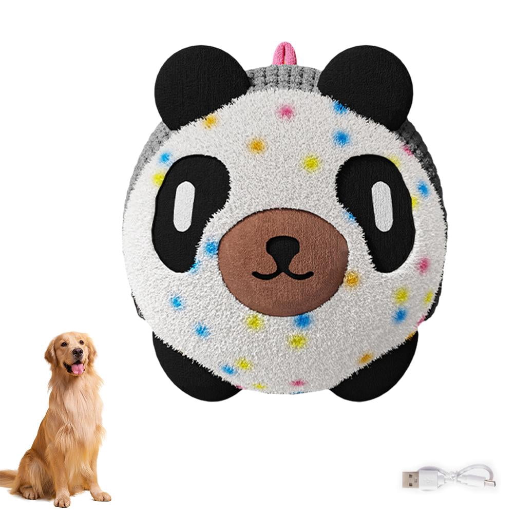 Interactive Dog Toys, Moving Pet Plush Toy,USB Rechargeable Washable ...