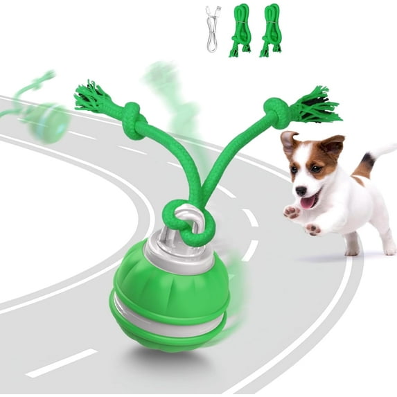 Interactive Dog Toys for Small Dogs, Automatic Moving, Motion Activated ...