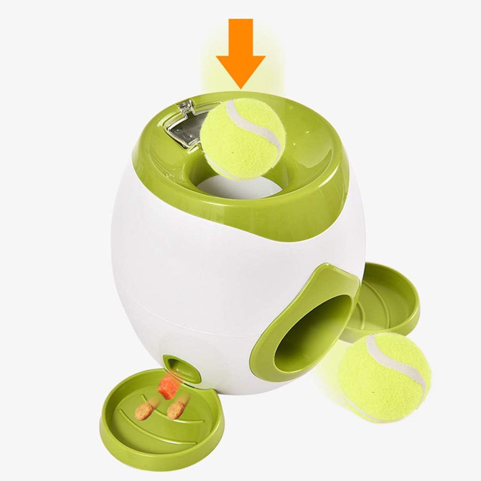 Interactive Dog Training Reward Dispenser, Tennis Ball Launcher and ...