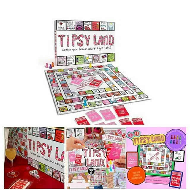 Interactive Drinking Board Game for Adults, Fun Party Game for ...
