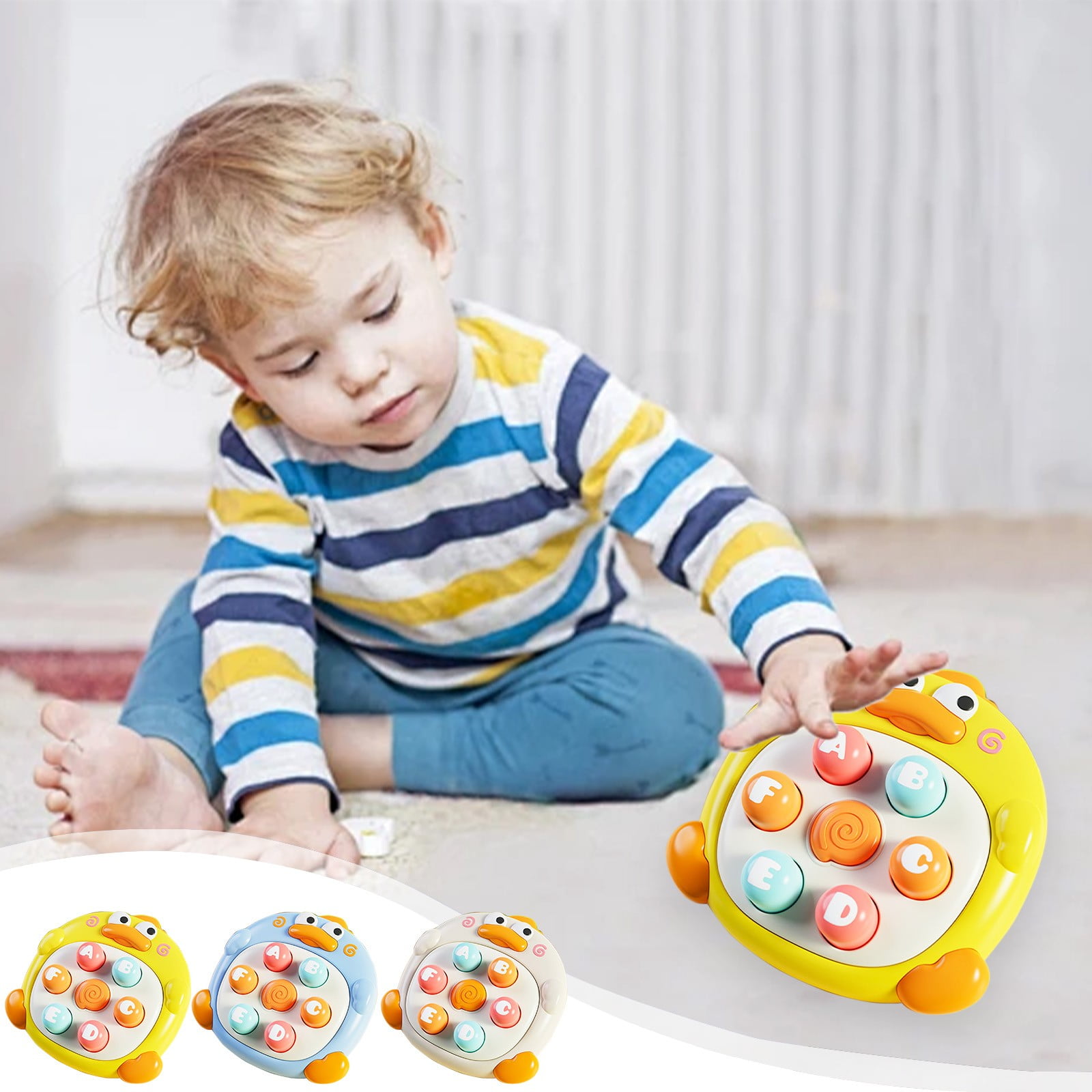 Interactive Duck Themed Sensory Toy | Hand-Eye Coordination Improvement ...