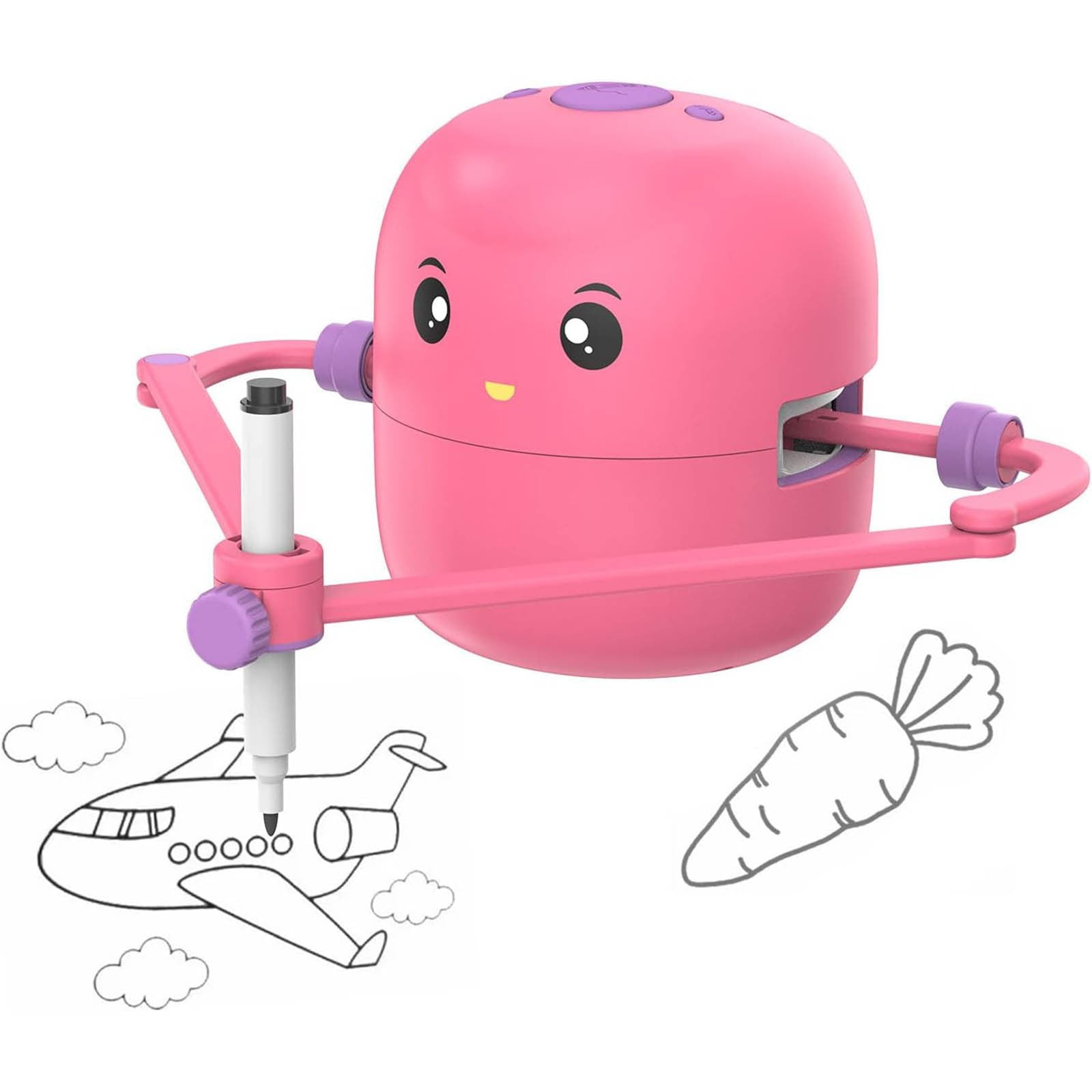 Interactive Educational Drawing Robot For Kids Learning Toy With 100 ...