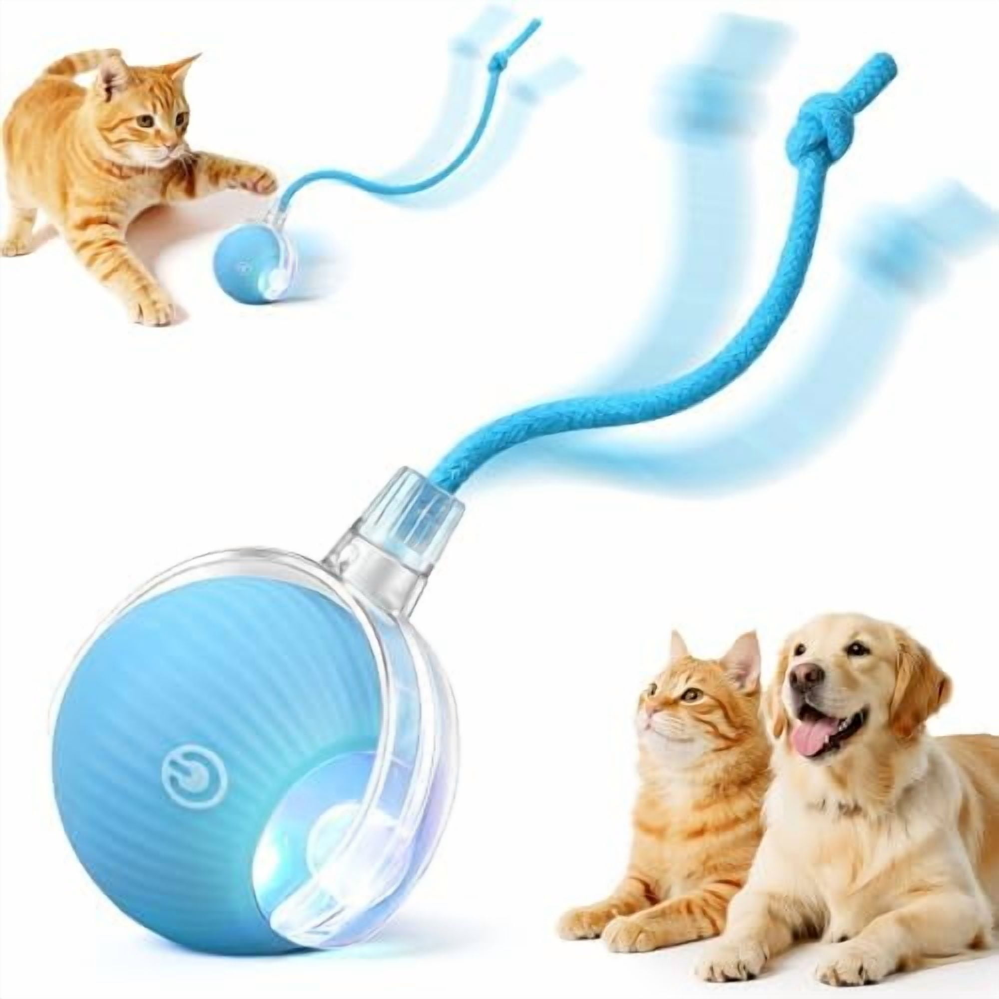 Interactive Electric Automatic Rolling Moving USB Rechargeable Self ...