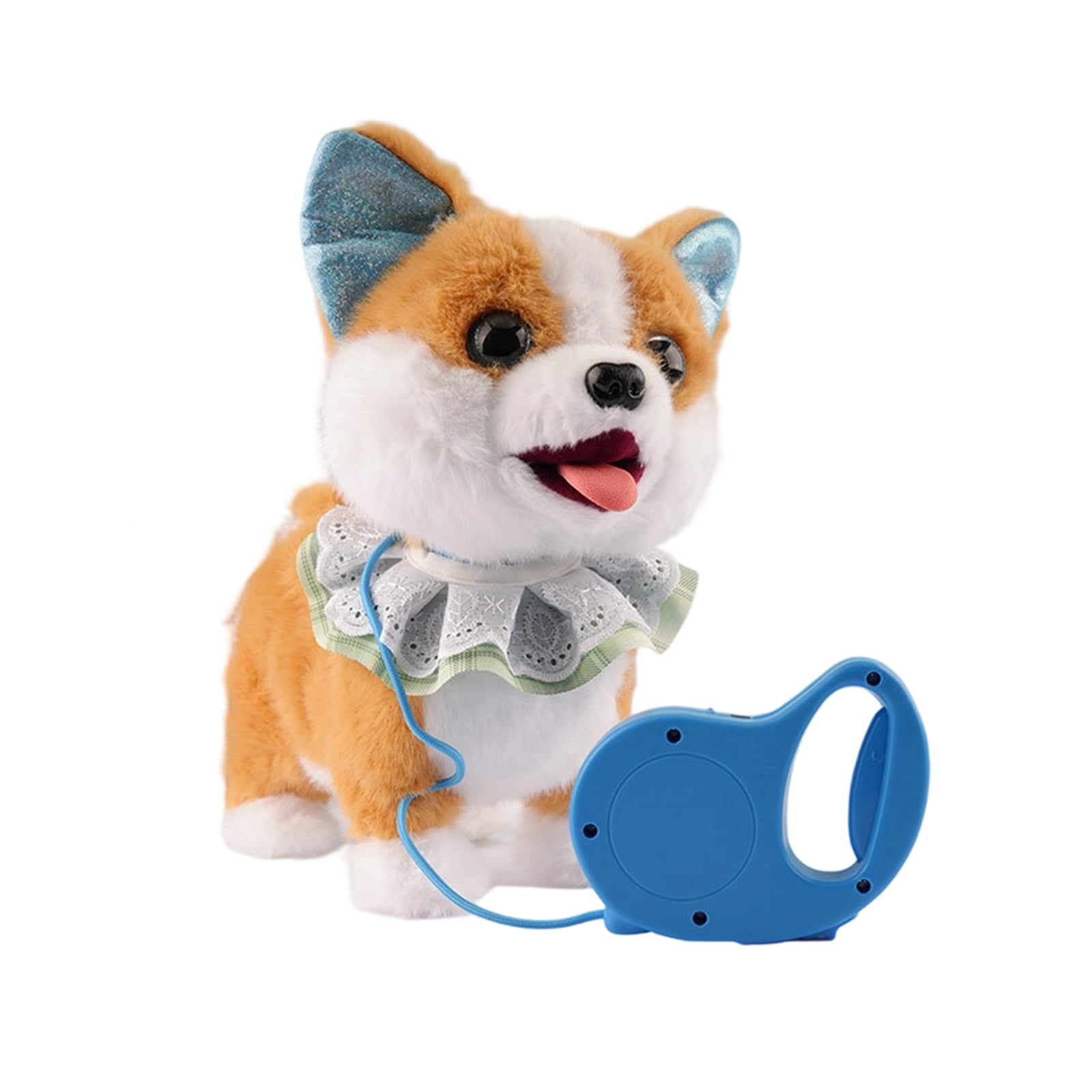 Interactive Electric Licking Dog Plush Toy with Touch Sensors and ...