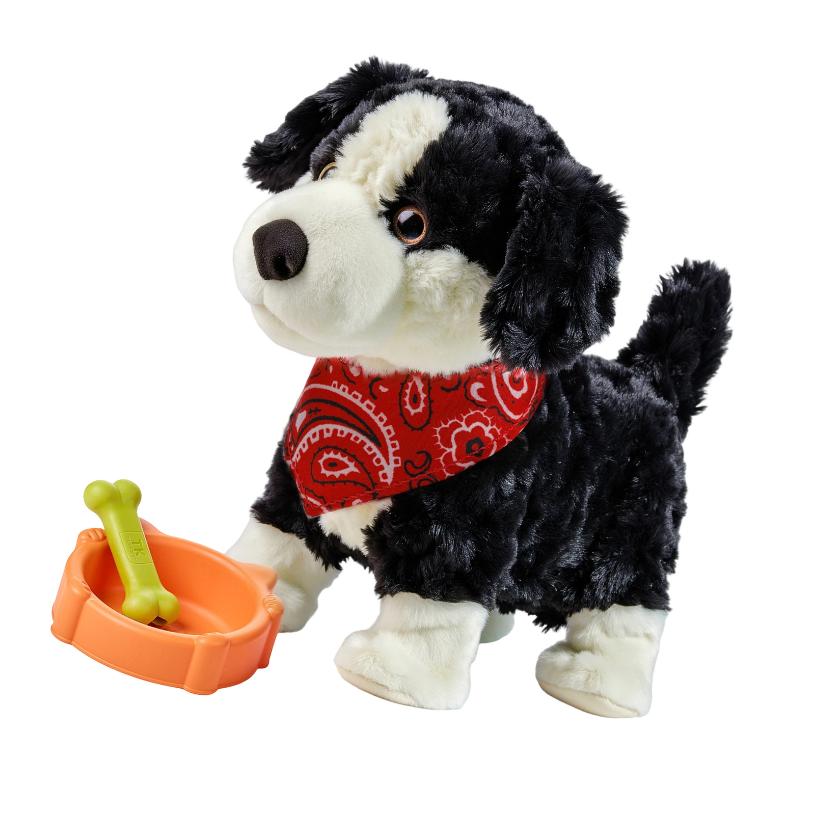 Interactive Electric Plush Toy Dog for Children Responds to Voice ...